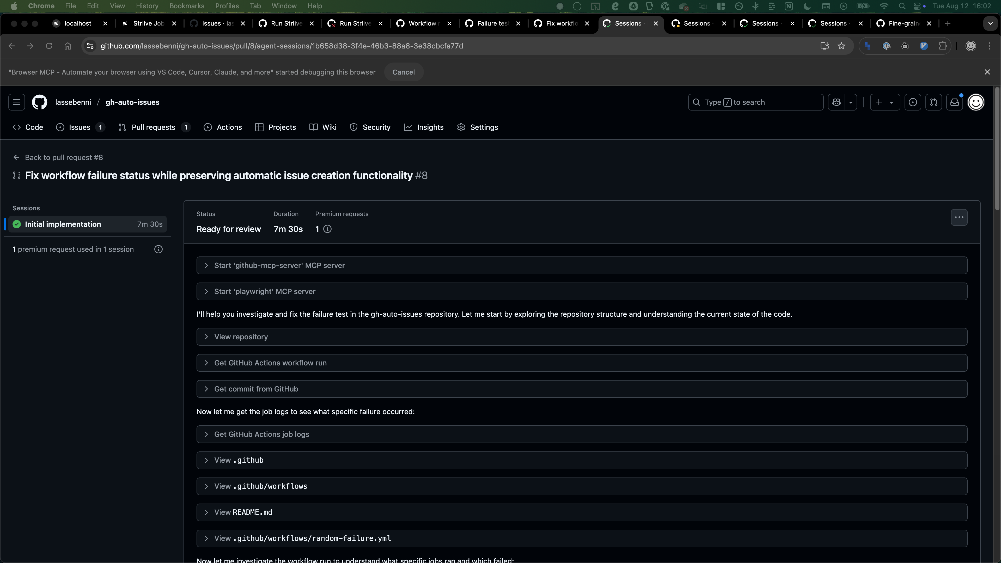 Automatically fix Github Actions failures with Copilot coding agent [GitHub Copilot Pro] | Lasse ...